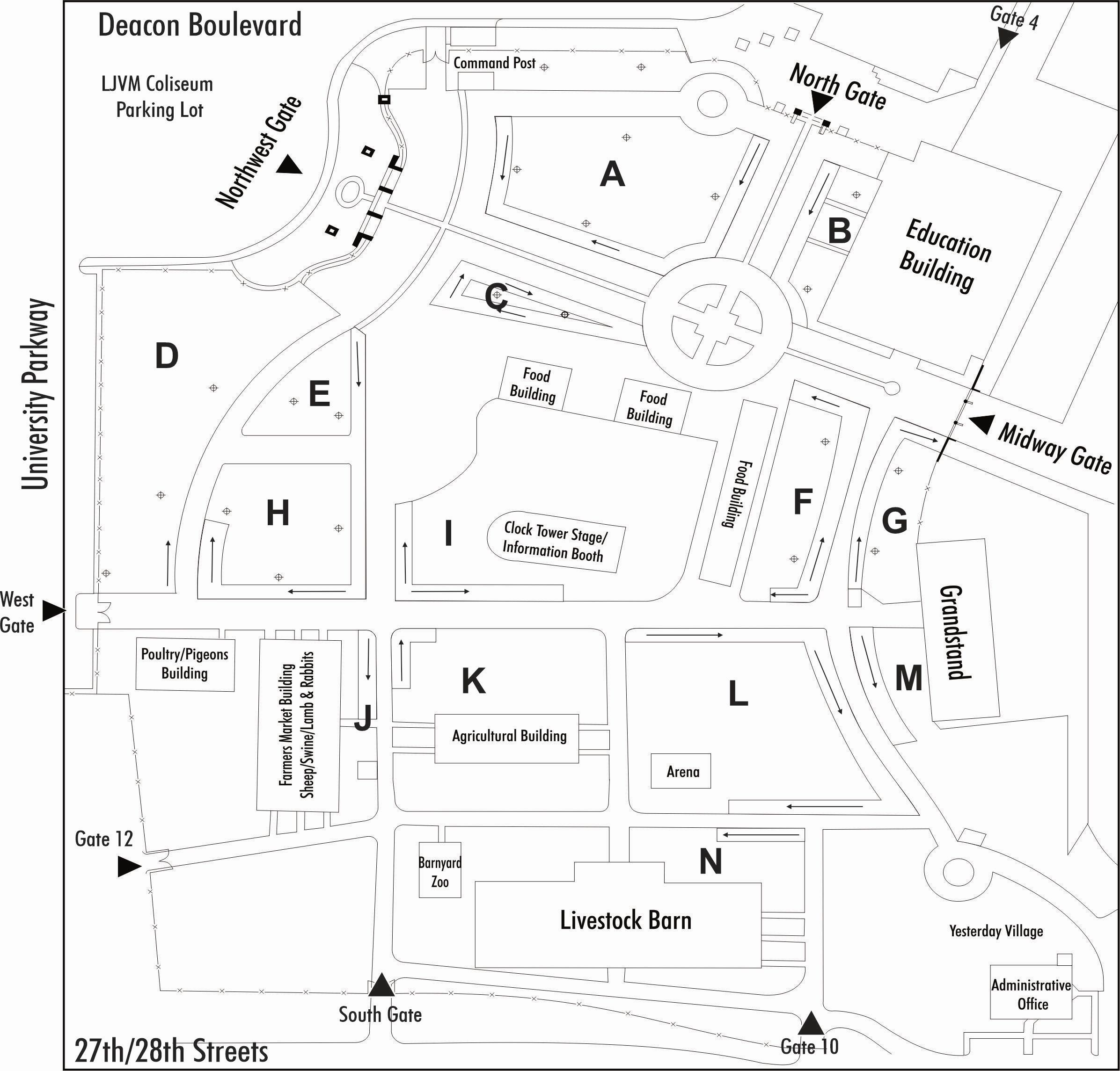 Outdoor Map 2024 - Carolina Classic Fair 2024 - Eventeny