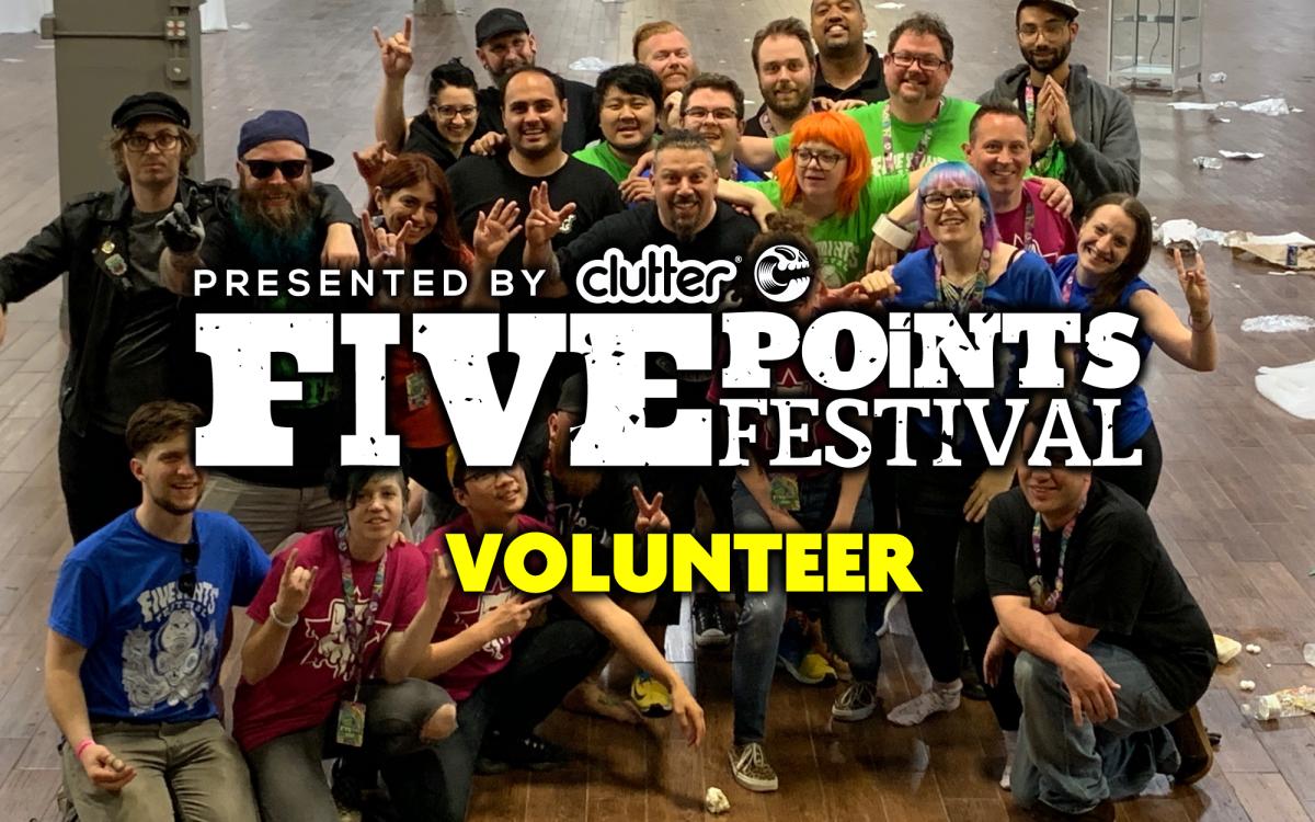 Volunteer - Five Points Festival 2025 - Eventeny
