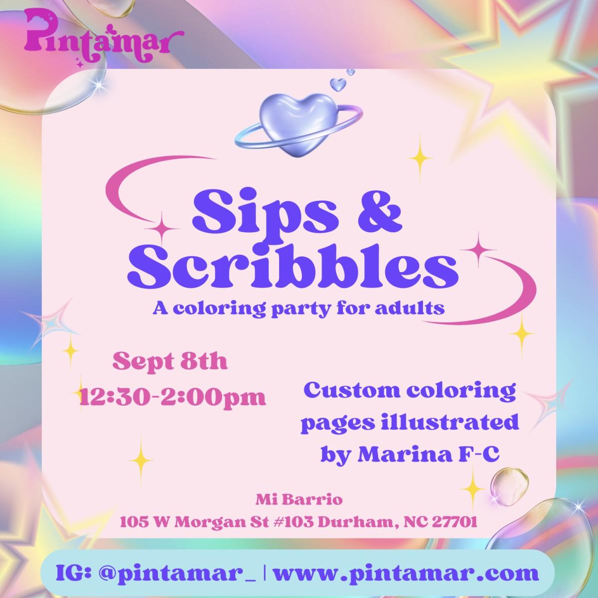 Sips & Scribbles: Y2K Throwback - Eventeny