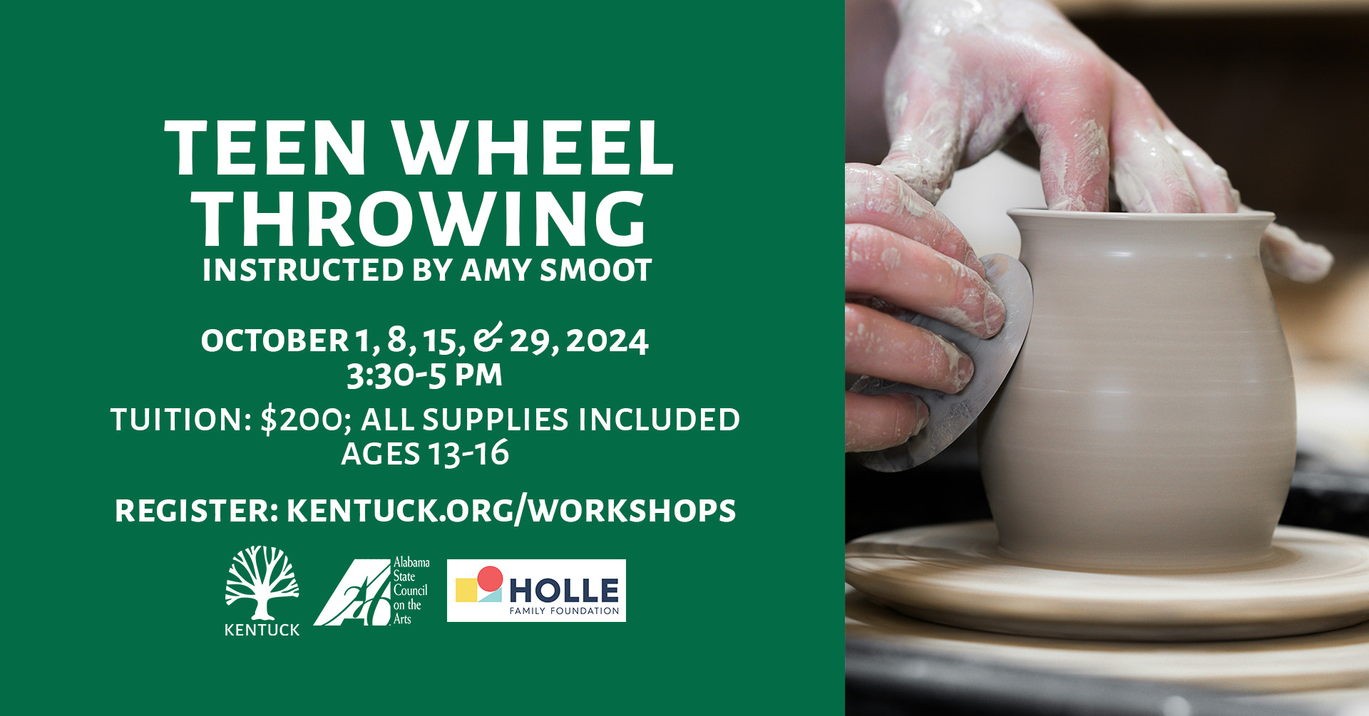 After School Teen Wheel Throwing - Eventeny