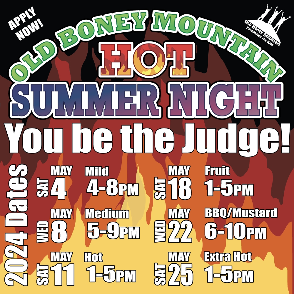 APPLY to be a judge at "Hot Summer Night" International Hot Sauce ...