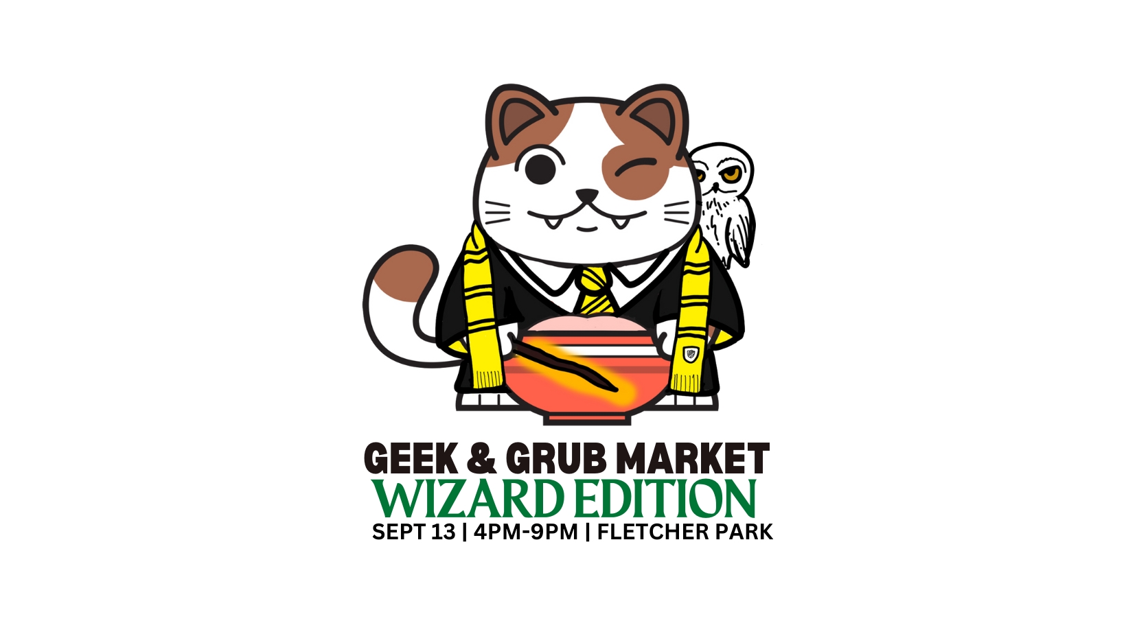 Raleigh Geek and Grub Market (Wizard Edition) - Eventeny