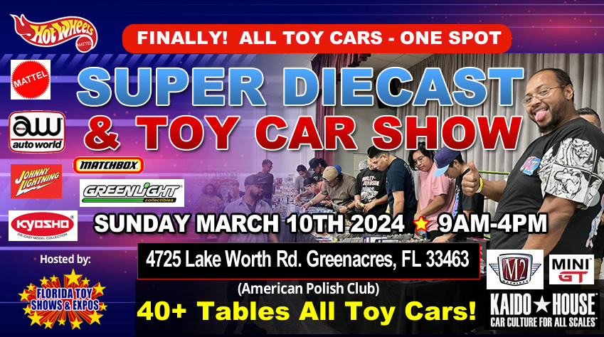 Super Diecast & Toy Car Show Vendor Application - Super Diecast & Toy ...