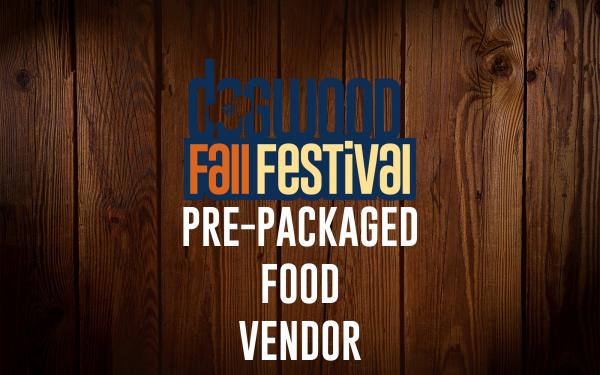 Pre-Packaged Food Vendor - Dogwood Fall Festival - Eventeny