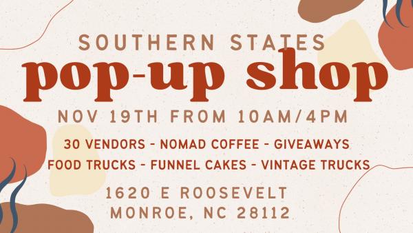 Southern States Fall Pop-up Shop 11/19 - Southern States Fall Pop-up ...