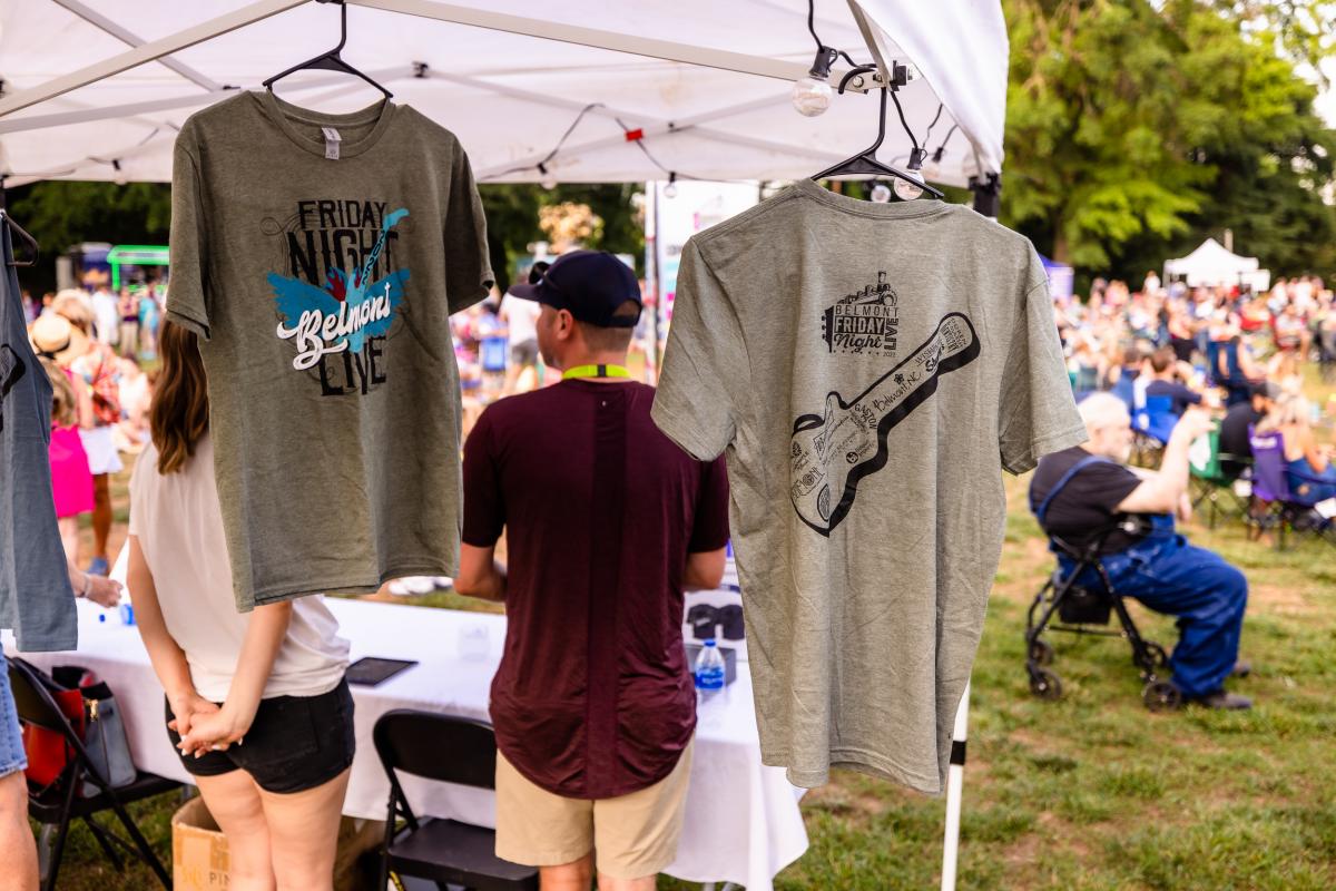 Merchandise Tent - Friday Night Live Concert Series - Eventeny