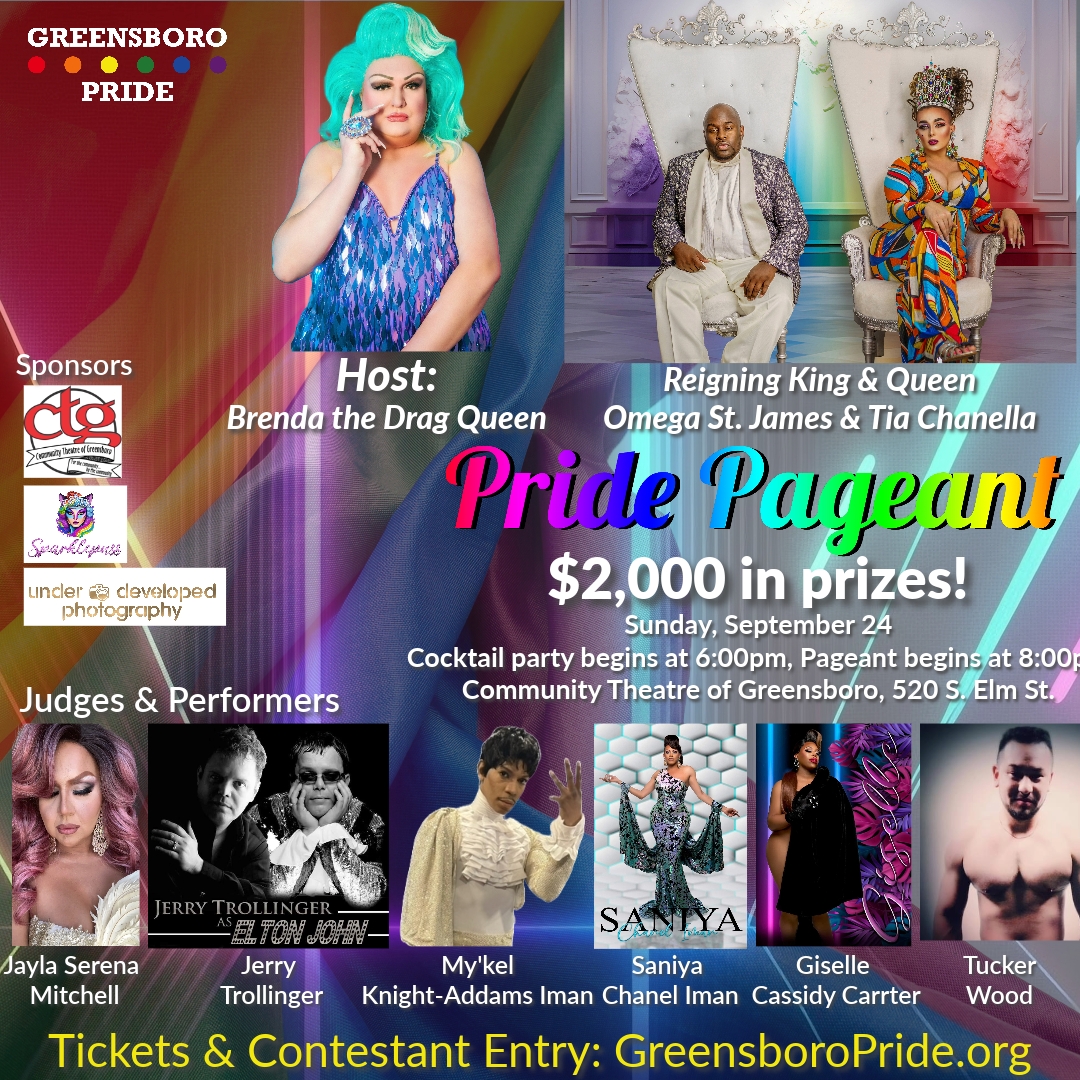 Ticket - GSOPride Royal Court Pageant - Eventeny