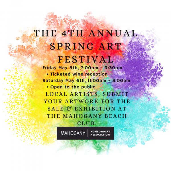 4th Annual Spring Arts Festival Exhibition & Sale - Spring Fling Art ...