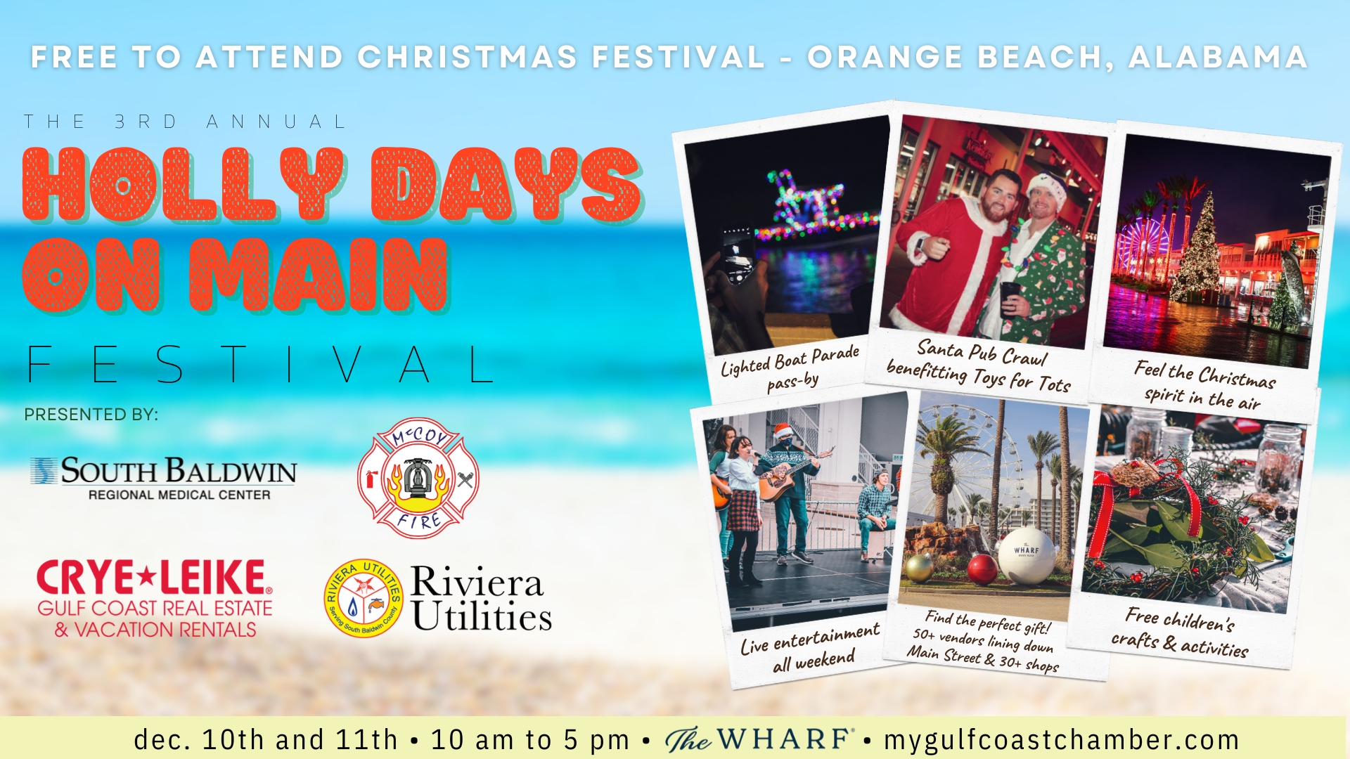 The 4th Annual Holly Days on Main Festival at The Wharf - Holly Days on ...