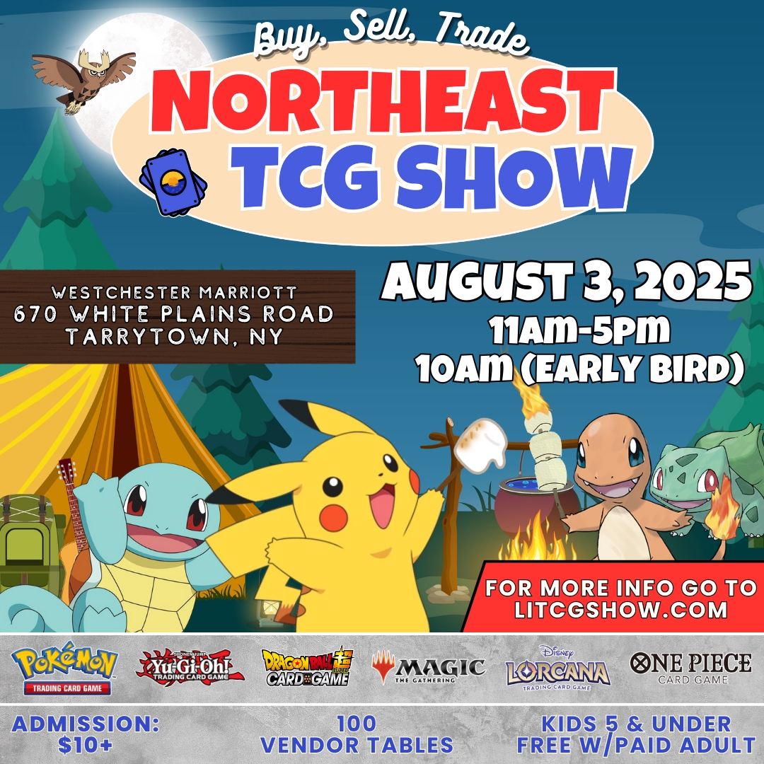 Northeast TCG Show - Westchester Aug. 2025 - Eventeny
