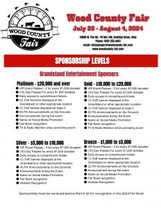 151st Wood County Fair - Eventeny