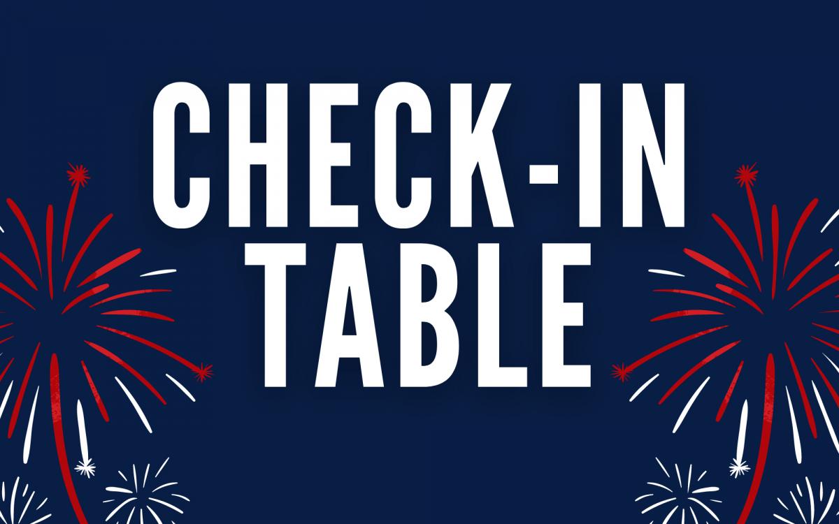 Contest Check-In Table - Independence Day Walking Parade & Celebration ...