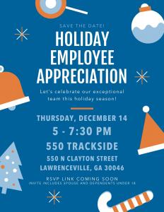 Holiday Employee Appreciation Event - Eventeny