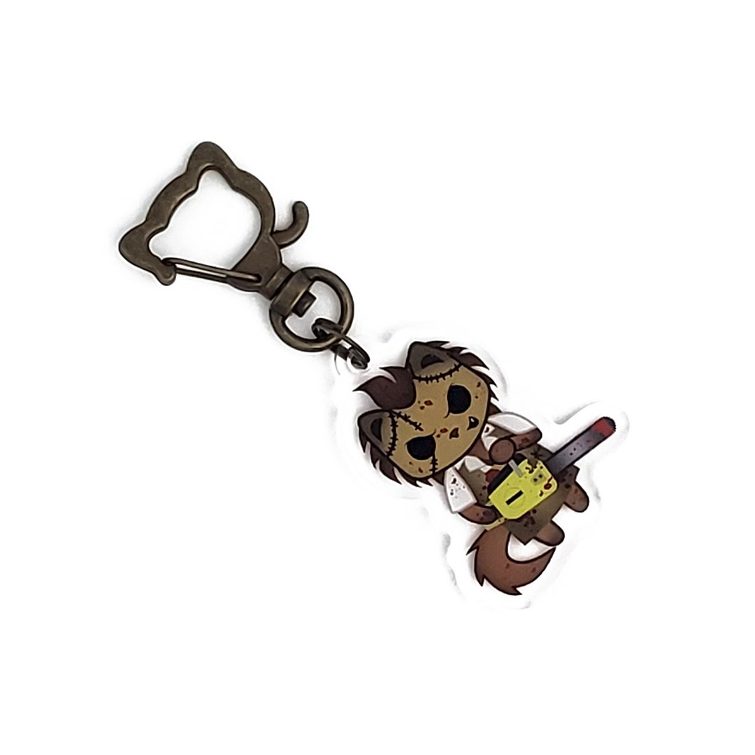 Texas Chainsaw Meowsacre - Leatherface - Cat Charm - Eventeny