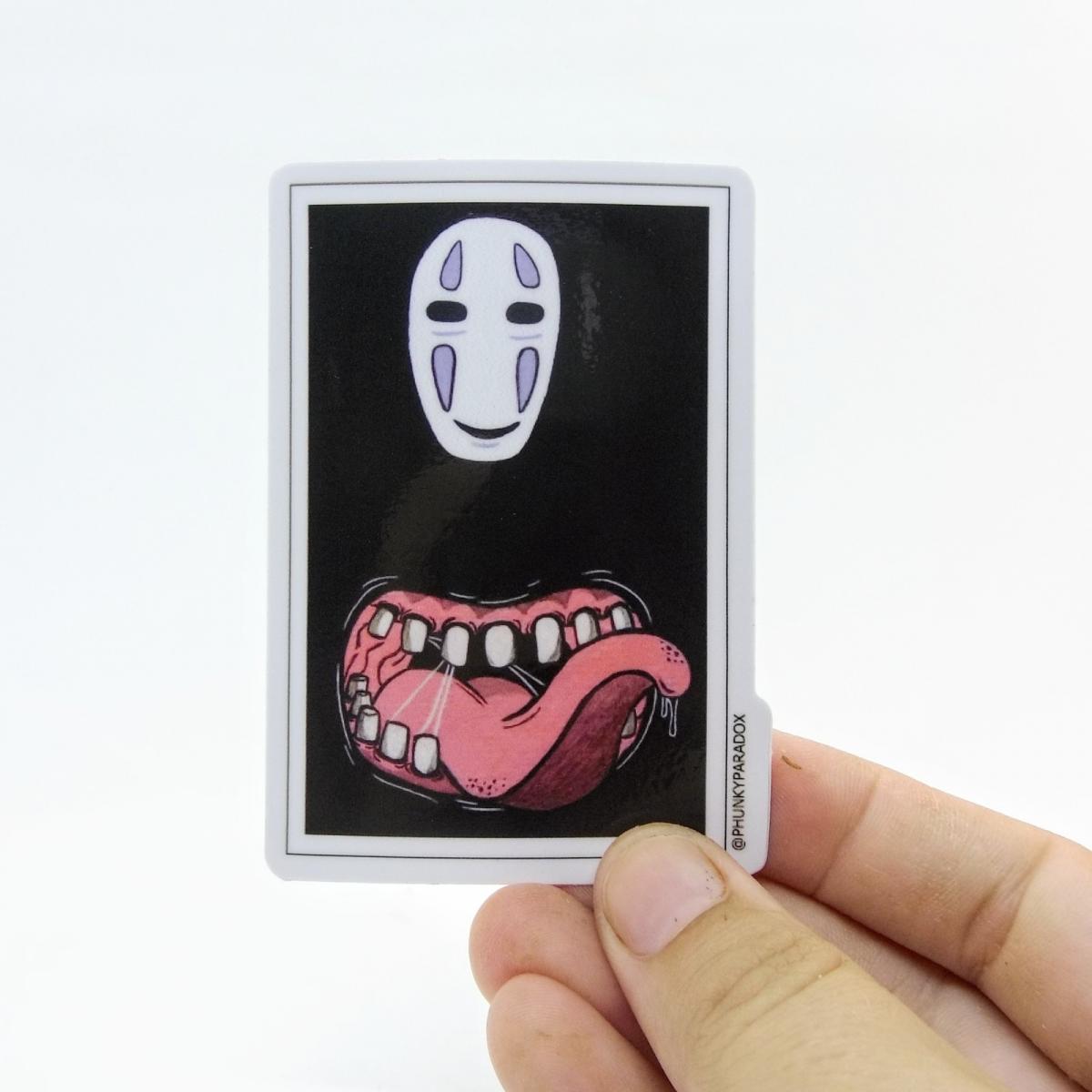 No Face Sticker - Eventeny