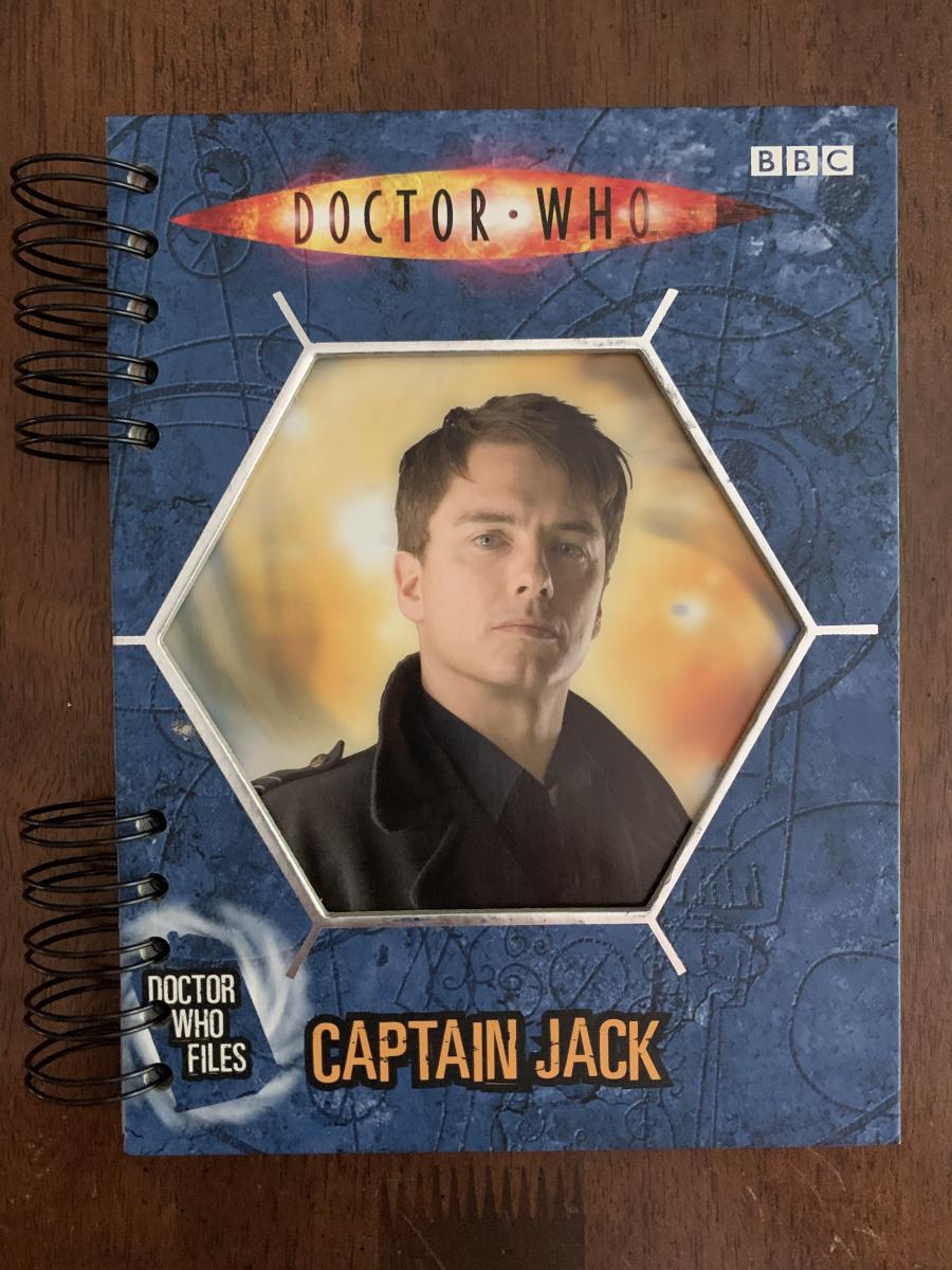 Doctor Who Files: 'Captain Jack' full Fact File Journal - Eventeny
