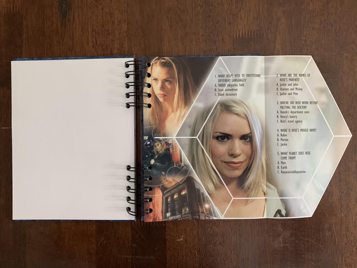 Doctor Who Files: 'Rose' full Fact File Journal - Eventeny