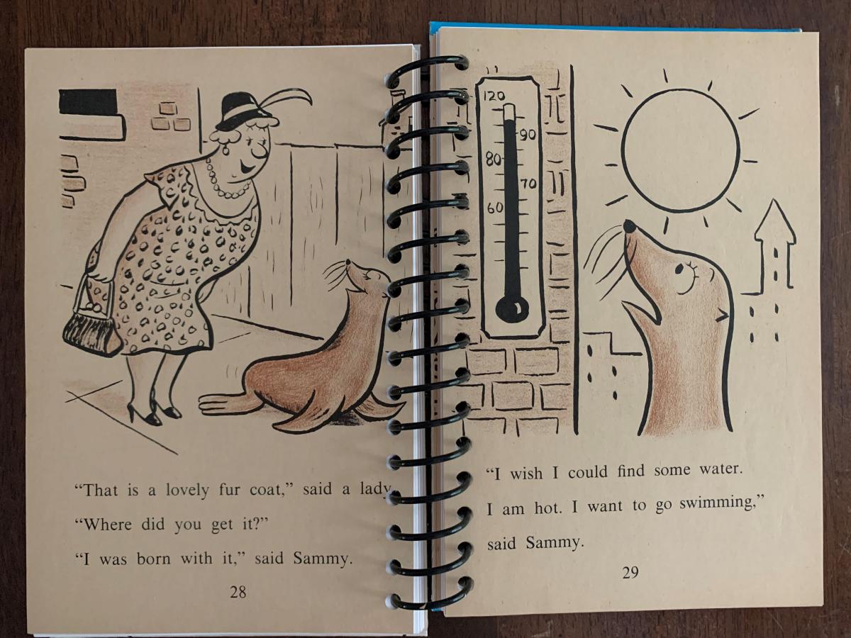 Sammy the Seal Full Book Journal - Eventeny
