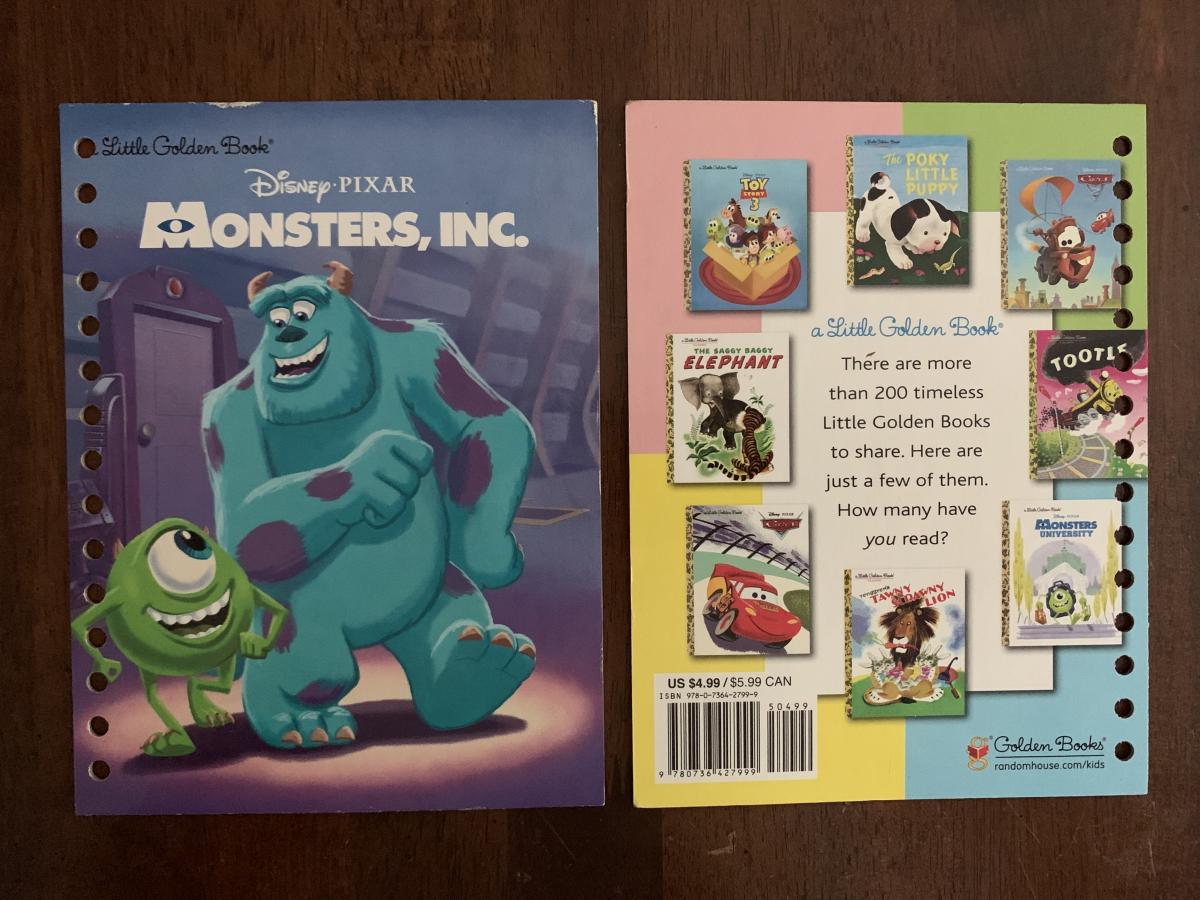 Monsters Inc.: Made to Order Journal - Eventeny