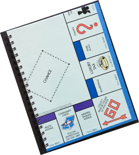 Monopoly sketch book/journal - Eventeny