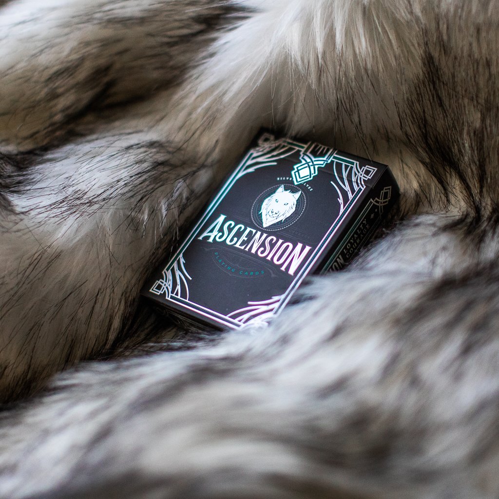 Ascension Silver Wolves Playing Cards - Eventeny