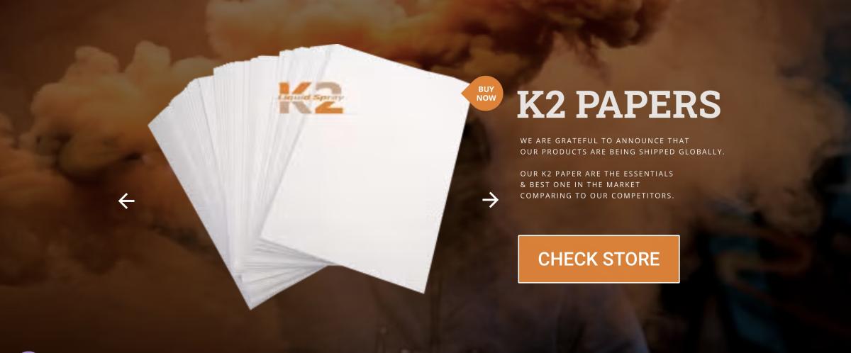 K2 Liquid Spray K2 Papers - LOS ANGELES - California - United States ...