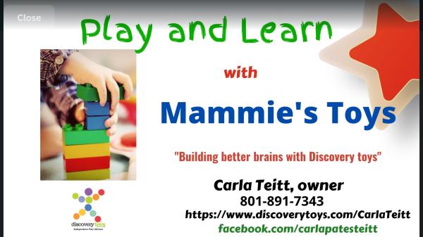 Mammies Toys - Cottonwood Heights - Utah - United States - Carla - Eventeny