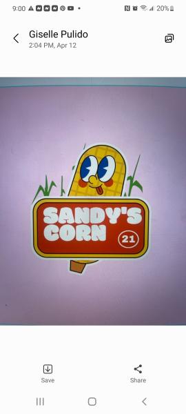 Sandy corn - FOREST LAKE - Minnesota - United States - Sandra - Eventeny