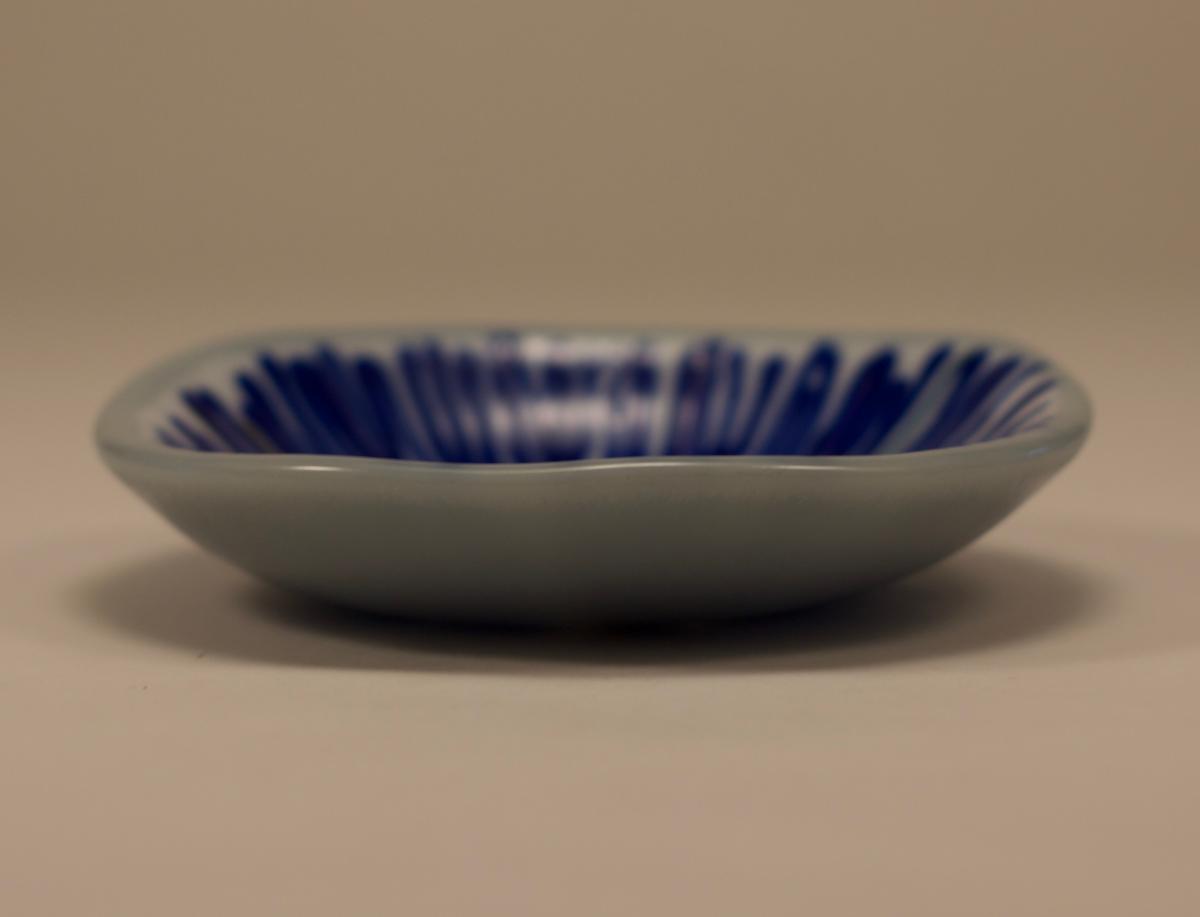 Blue Flower Ring Bowl - Eventeny