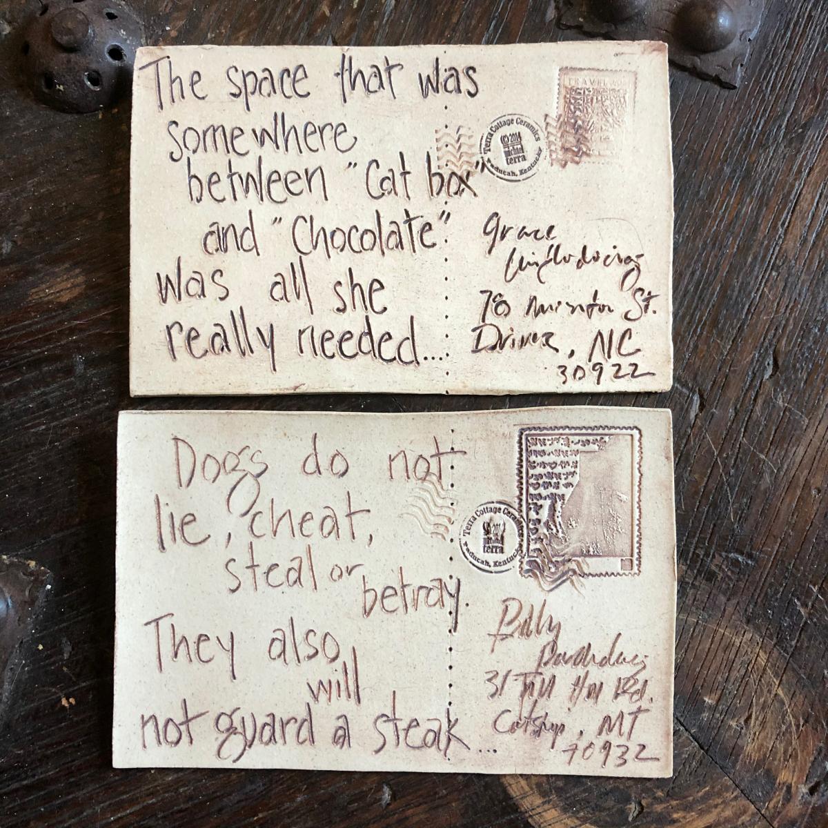 Postcards From The Inside; pairing #3 - Eventeny