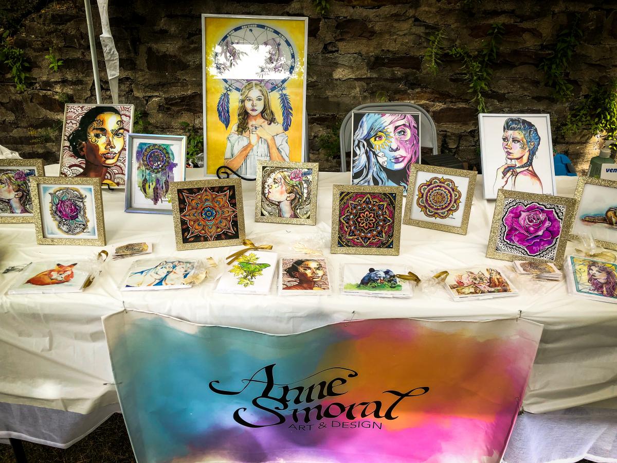 Anne S Art & Design - Artisan Open Market on Railroad Street ...