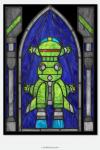 Red Dwarf “Starbug” Stained Glass window cling - Eventeny