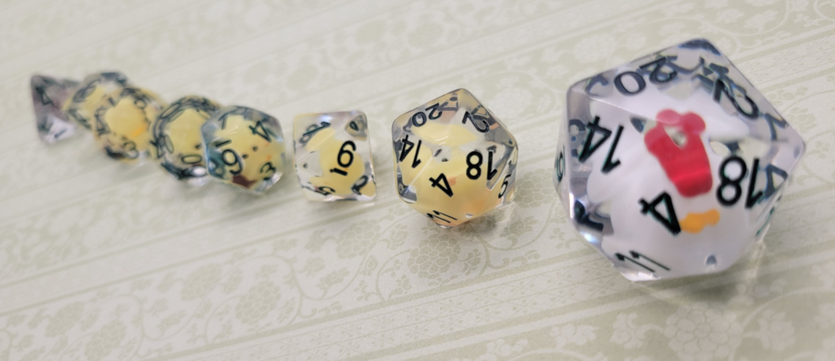 Chicken Dice Set - Eventeny