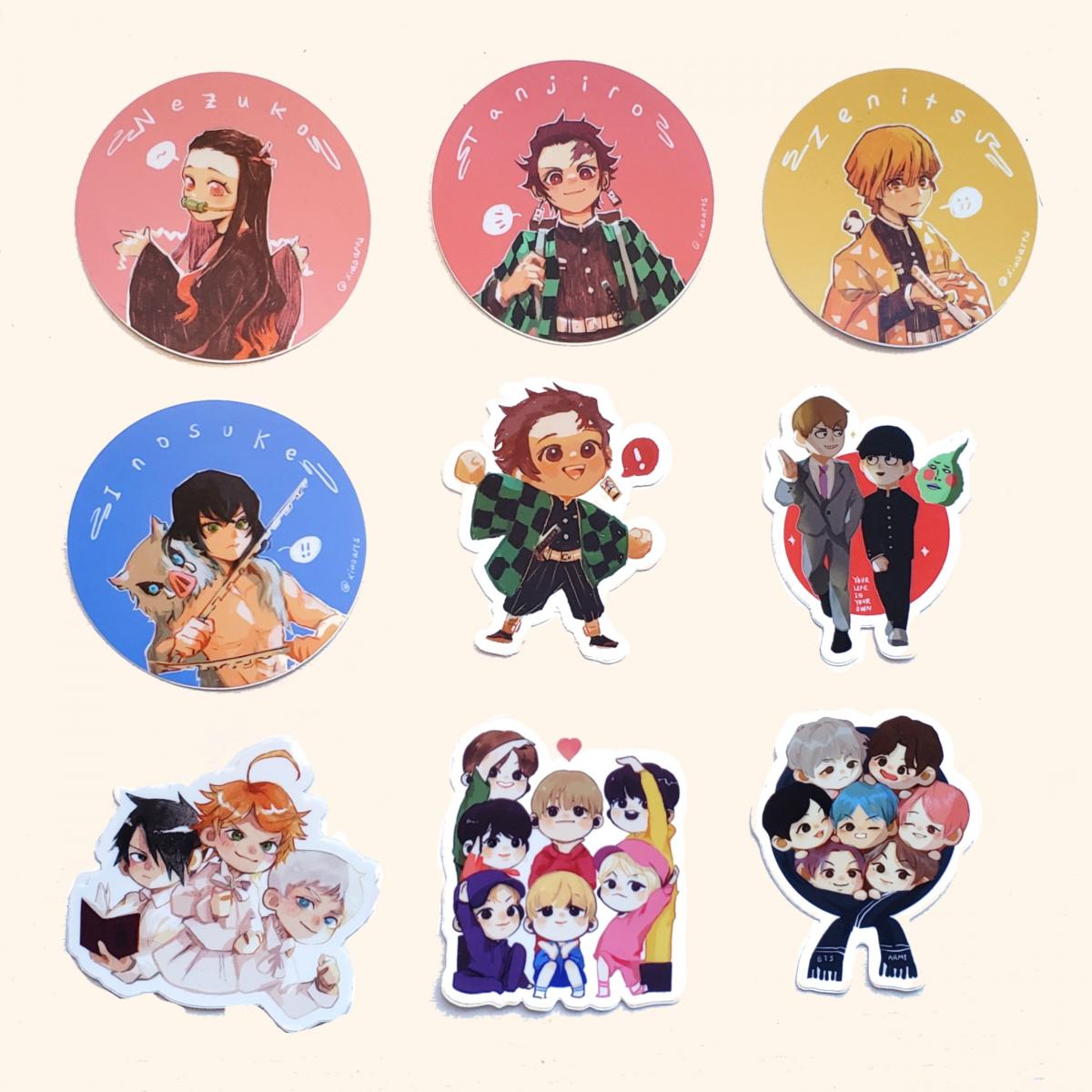 3" Vinyl Stickers - Eventeny