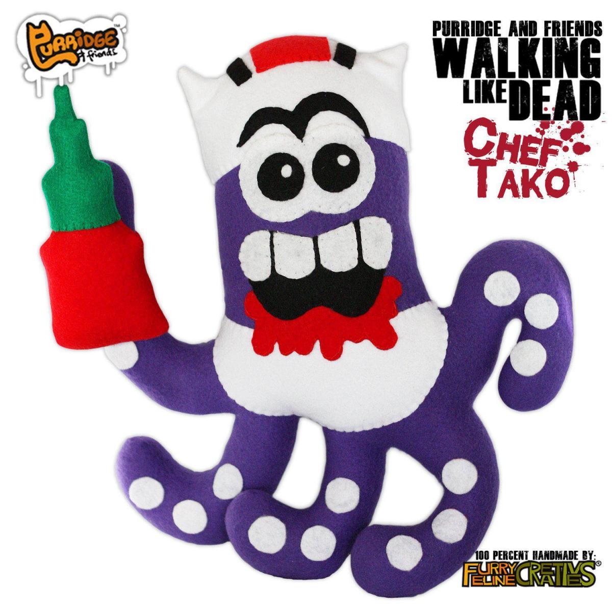 Handmade Walking Like Dead Chef Tako (Limited Edition) - Eventeny