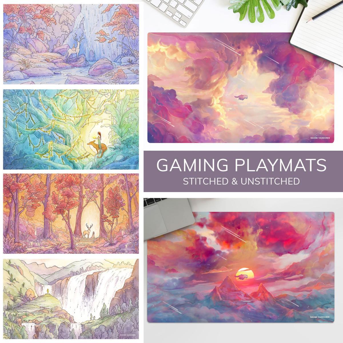 Gaming Playmats - Multiple Designs - Eventeny
