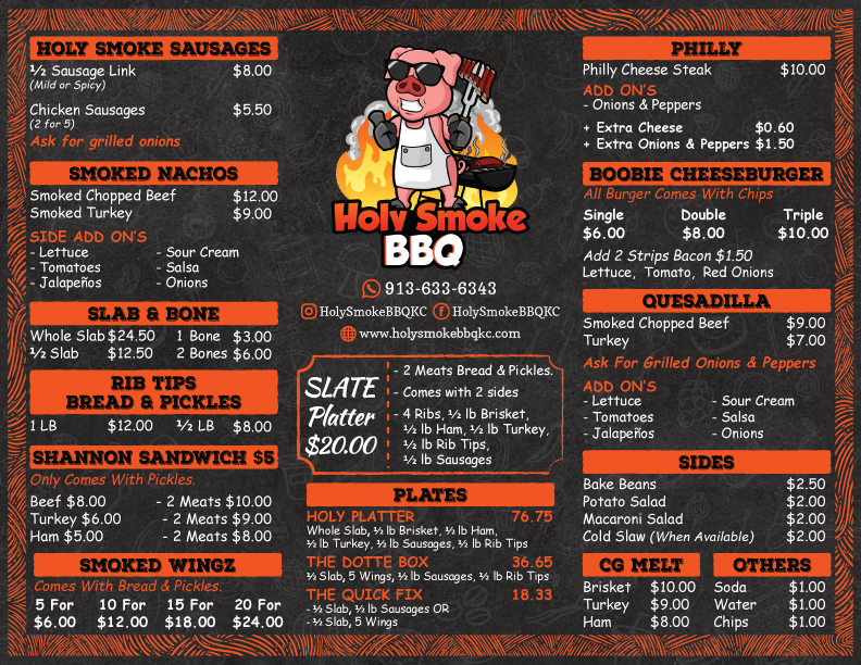 Holy Smoke BBQ - Kansas City - Kansas - United States - Jeron - Eventeny