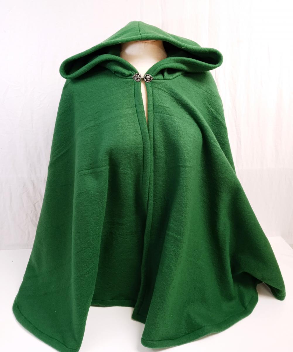 Fleece Short Cloak - Multiple Colors Available - Eventeny