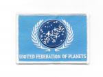 Star Trek: The Next Generation UFP Flag Logo Embroidered Patch Blue ...