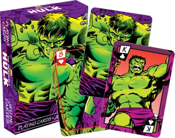 Marvel's Incredible Hulk Comic Art Poker Playing Cards Deck Series 2 ...