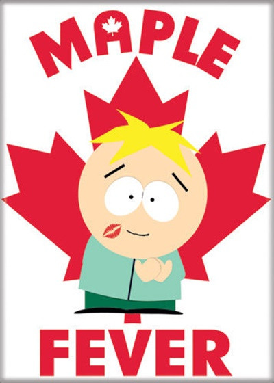 South Park Smiling Butters Figure Maple Fever Refrigerator Magnet, NEW ...