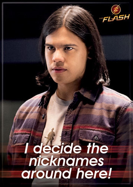 DC Comics The Flash TV Series Cisco I Decide The Nicknames Refrigerator ...
