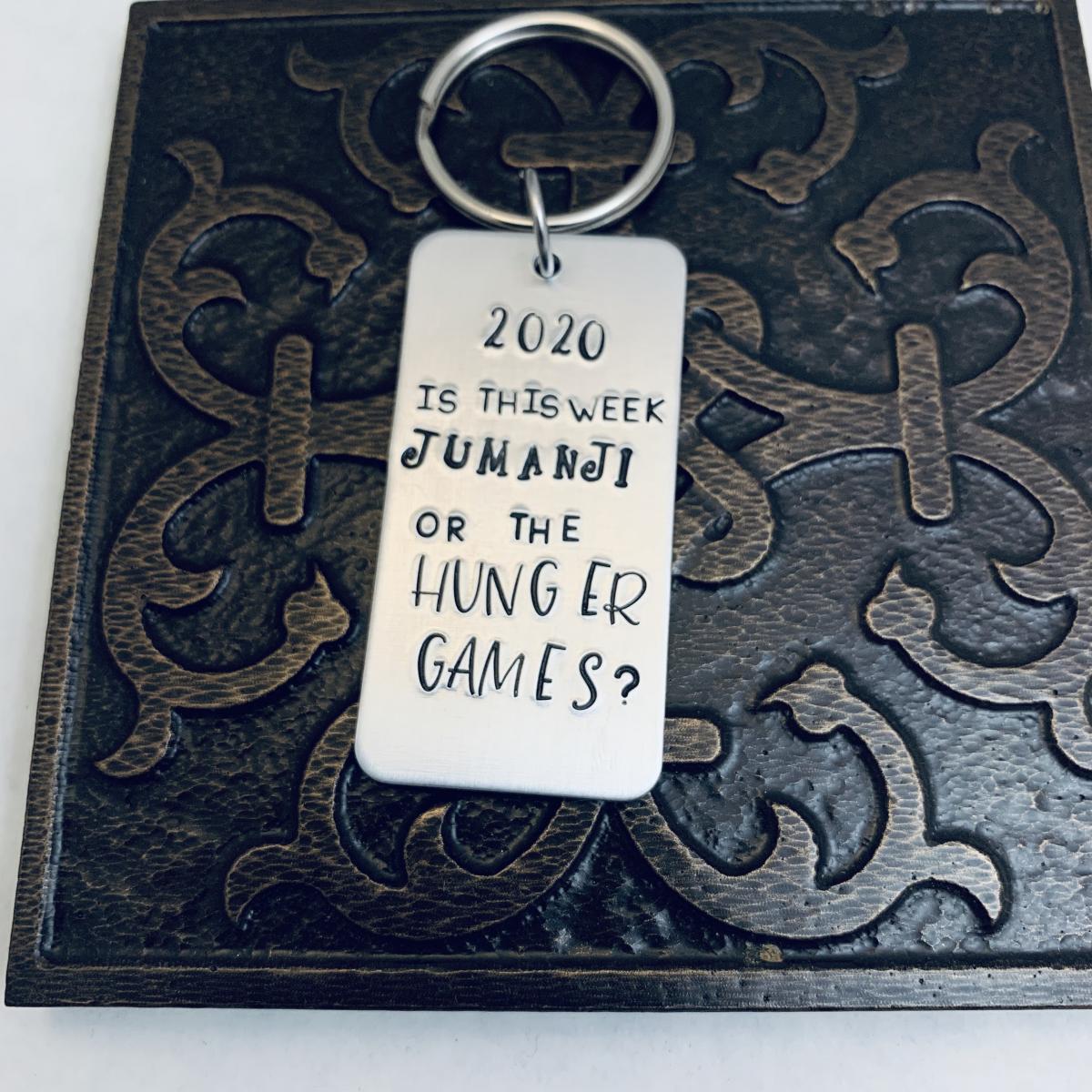 2020 Jumanji/Hunger Games key chain - Eventeny