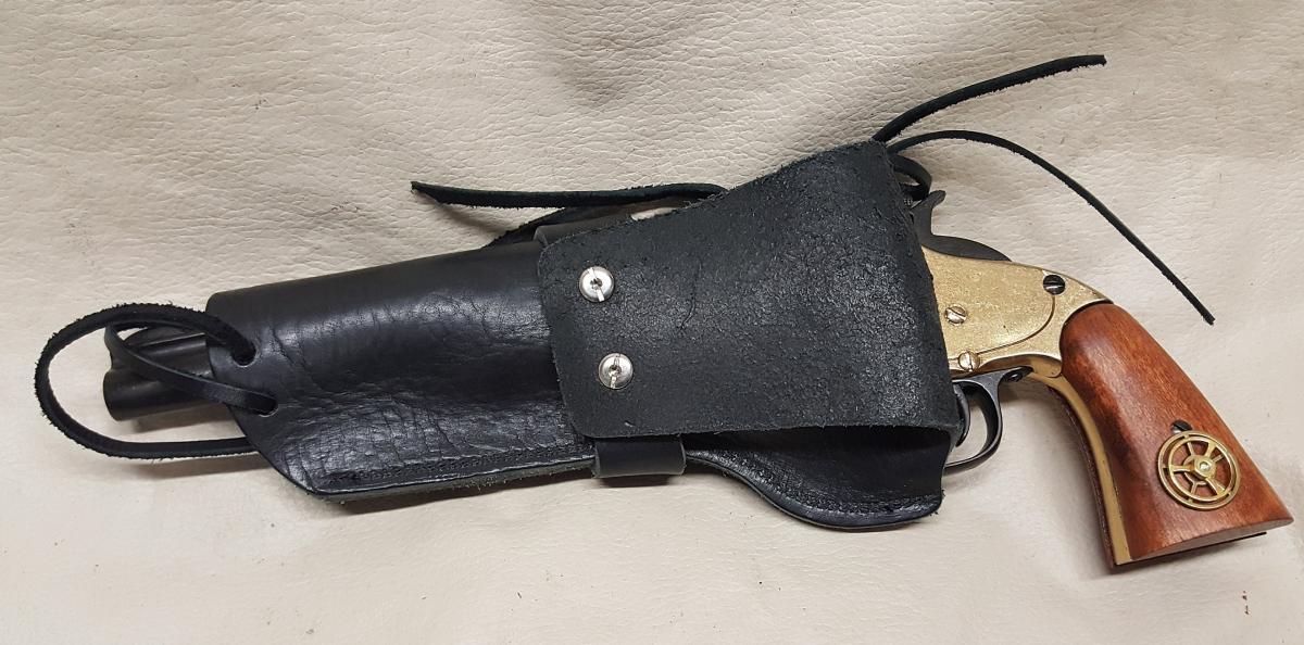 1869 Schofield Nickel or Brass/Gunmetal Revolver Non Firing Replica w ...