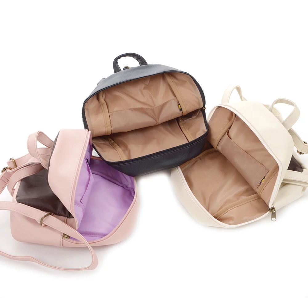 Pooh-Chan Peek-a-Boo Mini Backpack - Black - Eventeny