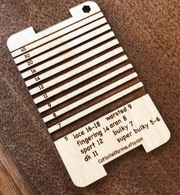 Spinning Control Card, Spin Control, Spinning Gauge, WPI gauge ...