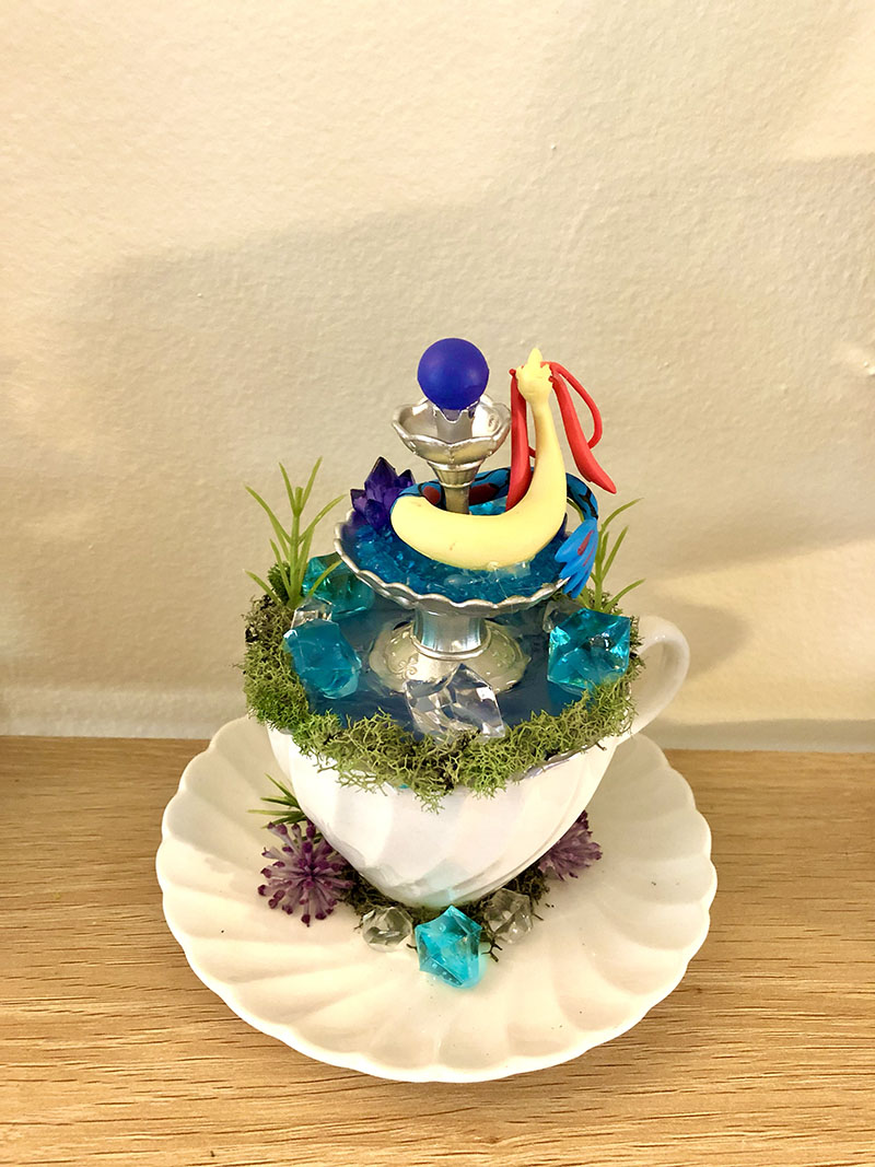 Milotic Tea Cup Terrarium - Eventeny