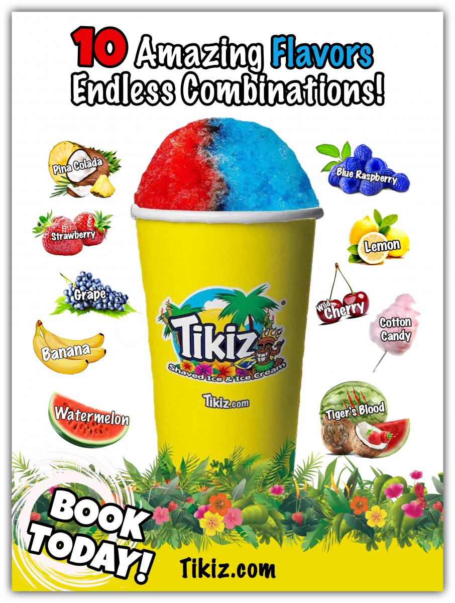Tikiz Shaved Ice and Ice Cream - Cape Canaveral - Florida - United ...