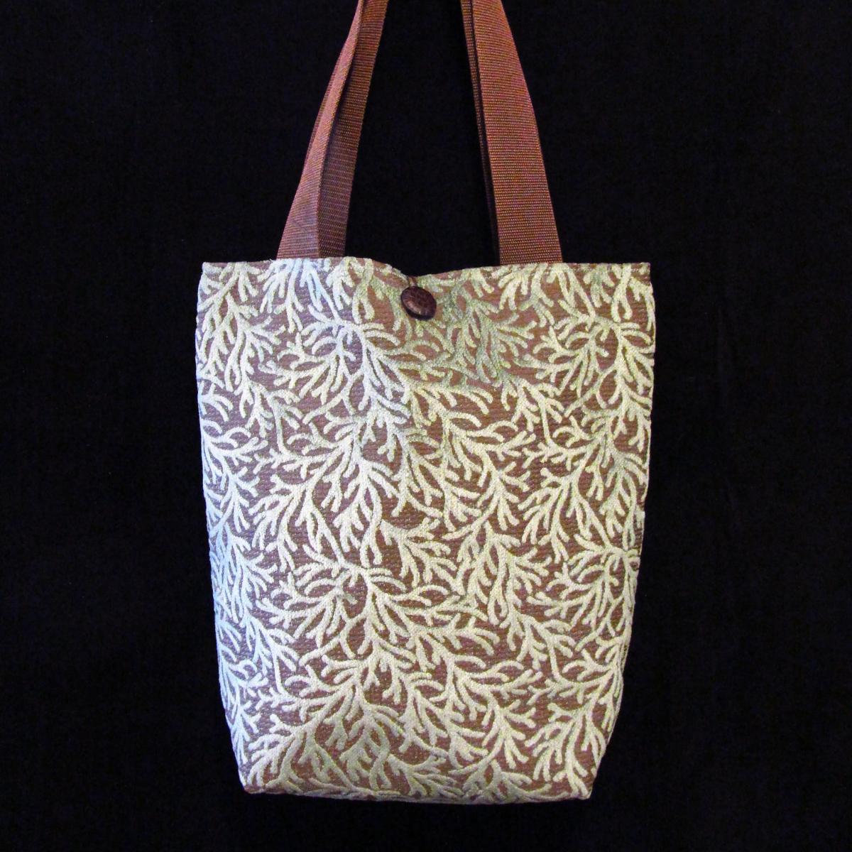 Tapestry Handbag w/Inside Lining and 2 Pockets - Eventeny