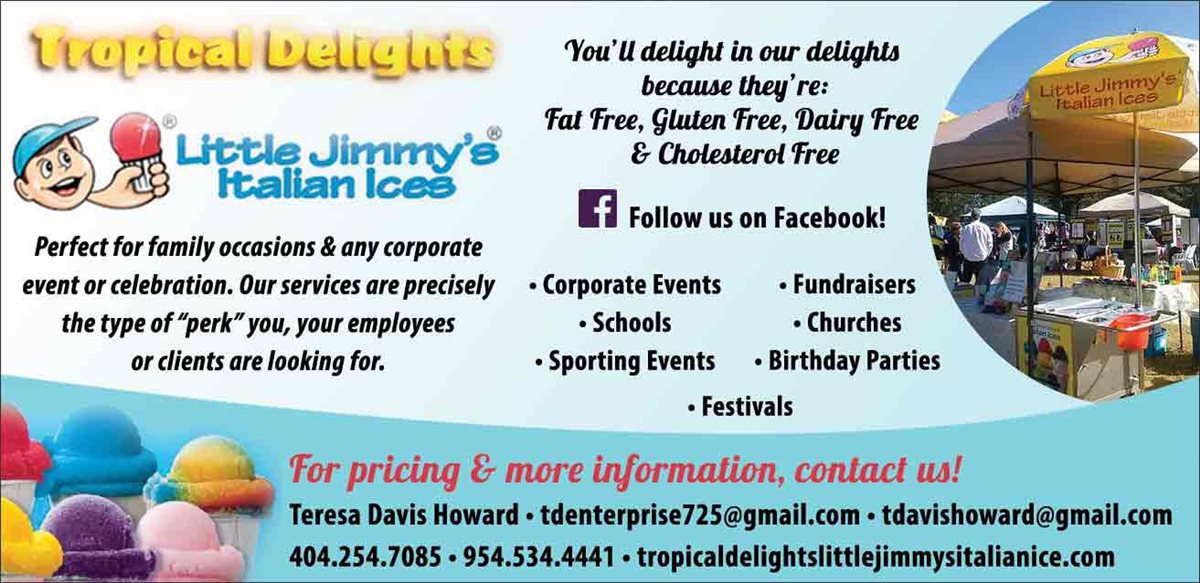 Tropical Delights Little Jimmy's Italian Ice - Covington - Georgia ...